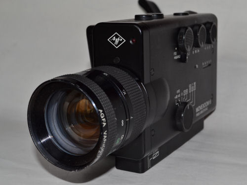 Agfa Movexoom 6, super 8 Schmalfilmkamera