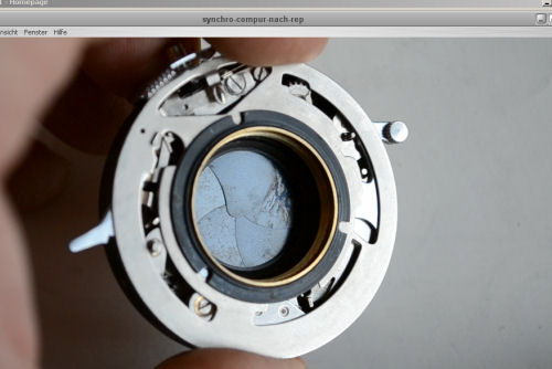 Synchro Compur Extrem Reparatur