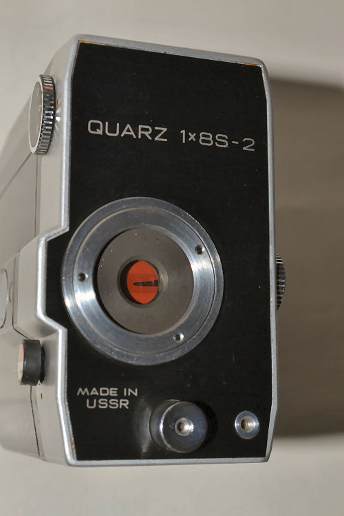 Zenit Quarz 1x8S-2, super 8 Schmalfilmkamera